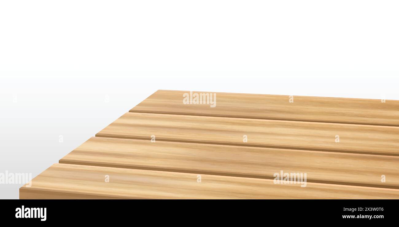 Old bench top view Stock Vector Images - Alamy