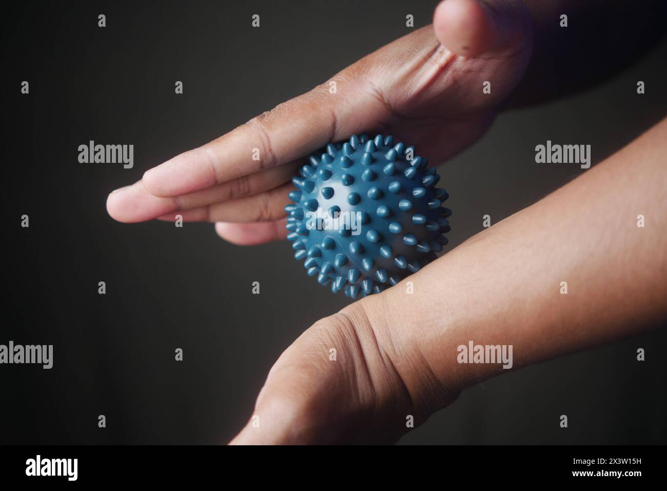 Hand and Finger Strengthening Exercises Stock Photo - Alamy