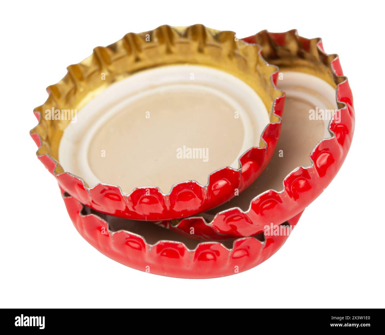 metal cork isolated on white background Stock Photo - Alamy