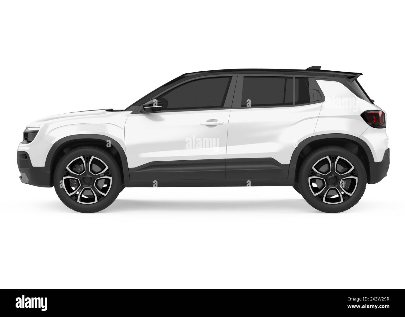 SUV Car Isolated Stock Photo - Alamy