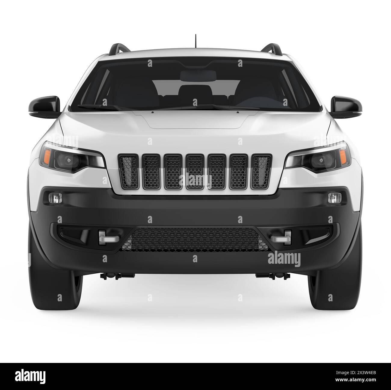 SUV Car Isolated Stock Photo - Alamy