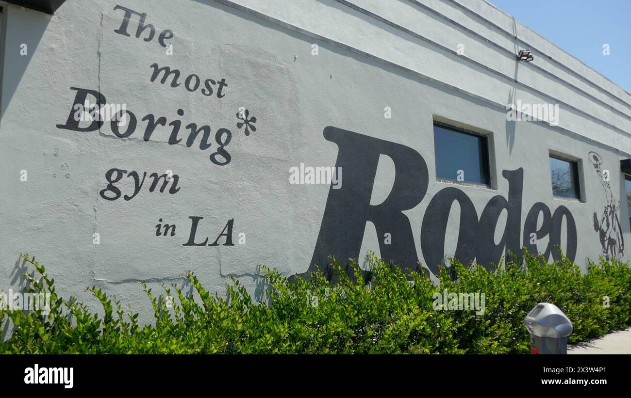 Los Angeles, California, USA 28th April 2024 Rodeo Gym The Most Boring ...