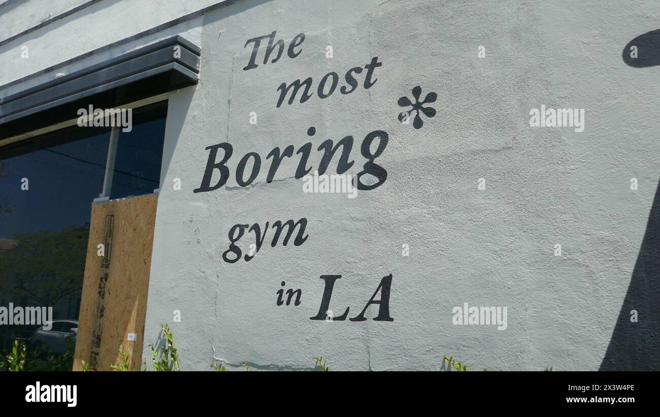 Los Angeles, California, USA 28th April 2024 Rodeo Gym The Most Boring ...