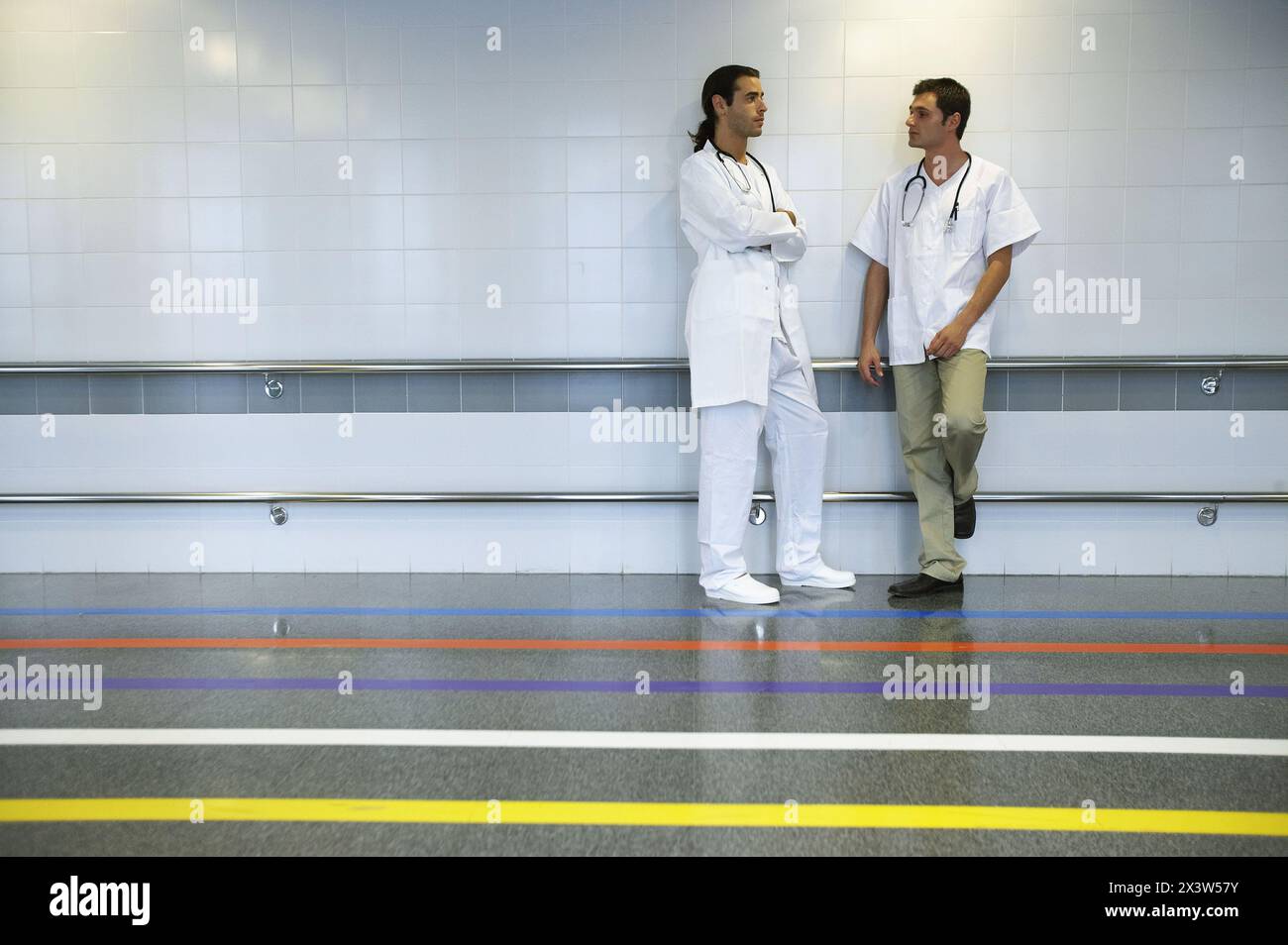 Doctors in the department of medical imaging for diagnosis Stock Photo ...