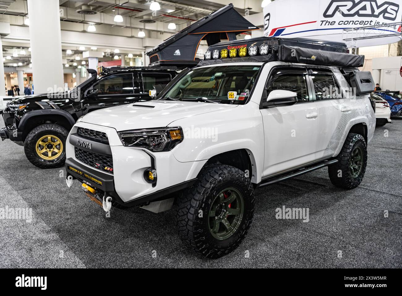 New York City, USA - March 27, 2024: 2023 Toyota 4Runner sportscar car ...