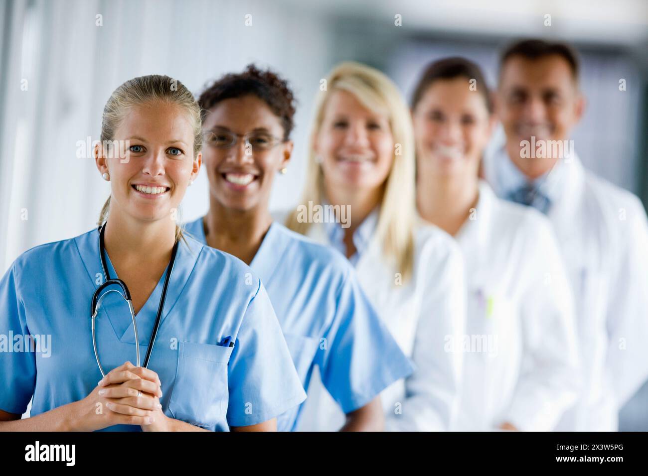 Health care people lines hi-res stock photography and images - Alamy