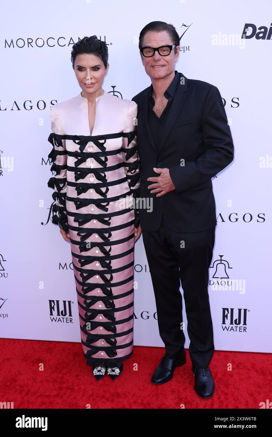 Beverly Hills, USA. 28th Apr, 2024. Lisa Rinna and Harry Hamlin attends ...