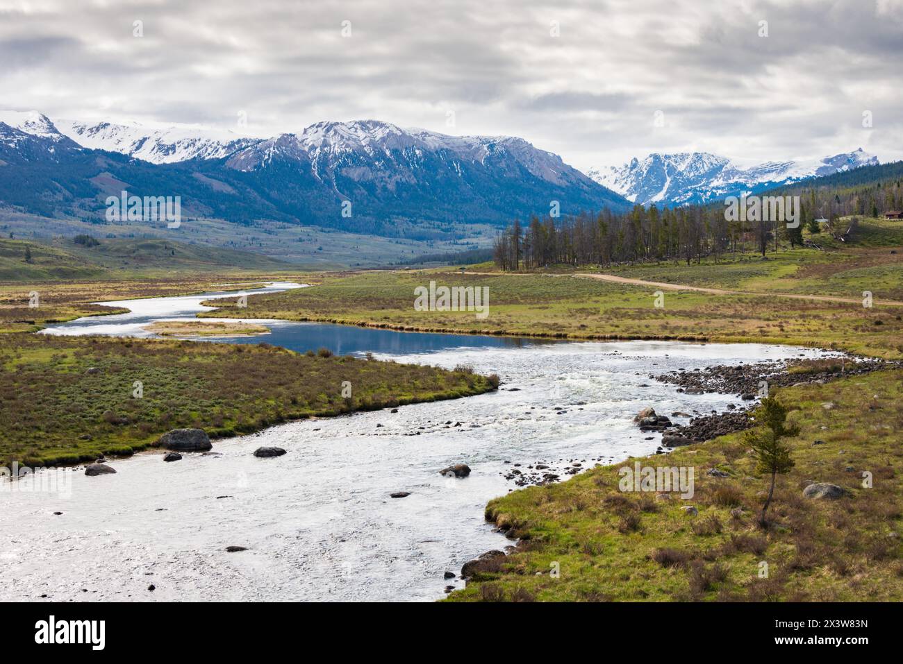 The Wind River Range, Mountain range in Wyoming, USA Stock Photo - Alamy
