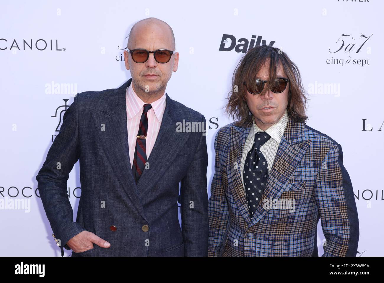 Brian Wolk and Claude Morais attends The Daily Front Row's 8th Annual ...
