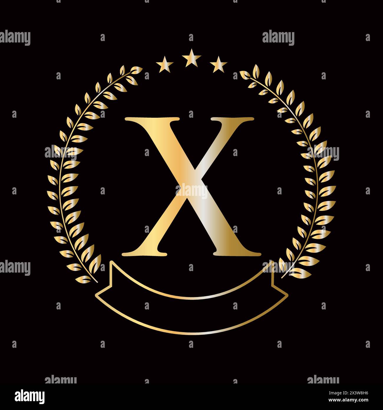 Initial Letter X Logo Concept For Education, University And Academy ...