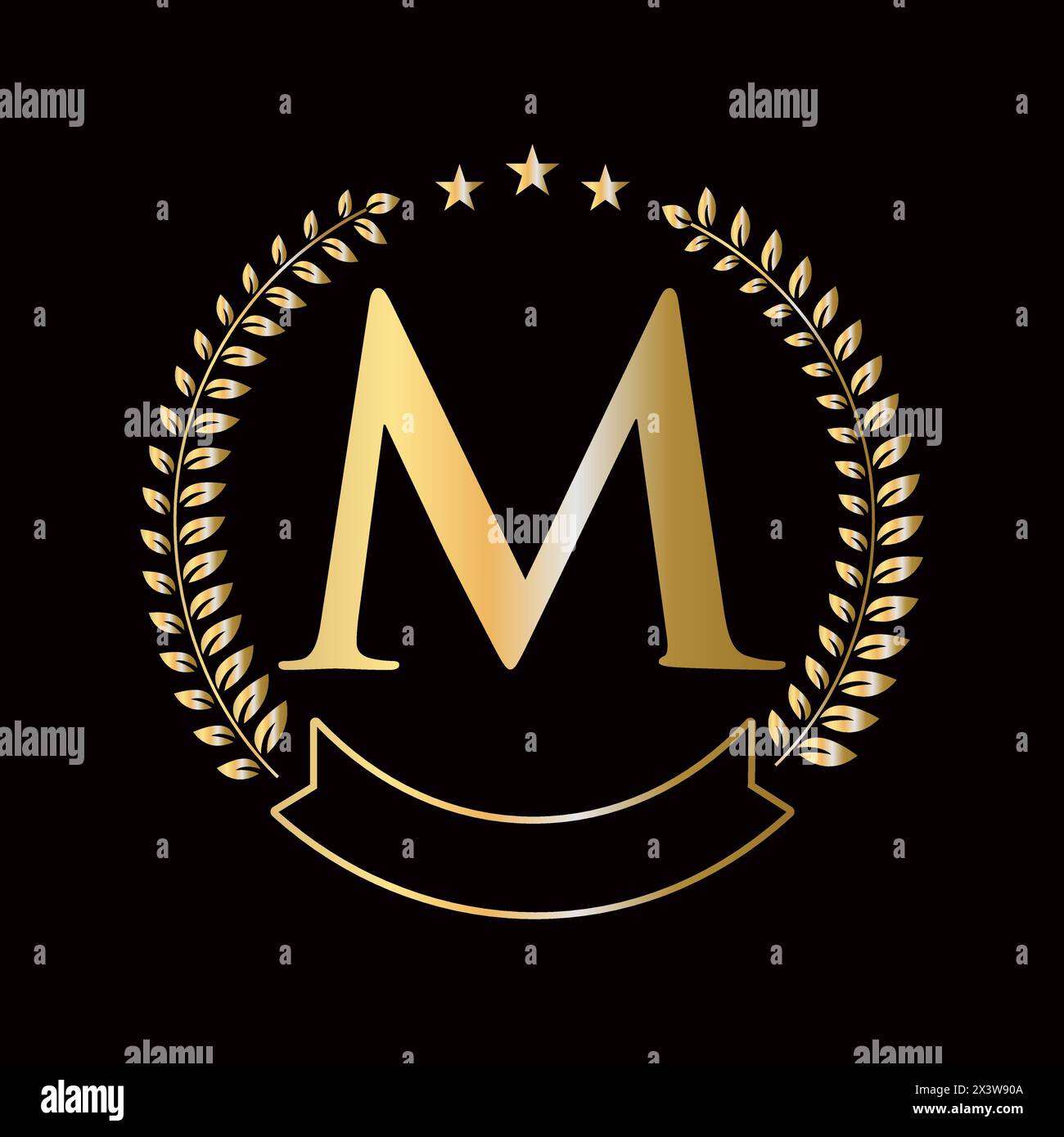 Initial Letter M Logo Concept For Education, University And Academy ...