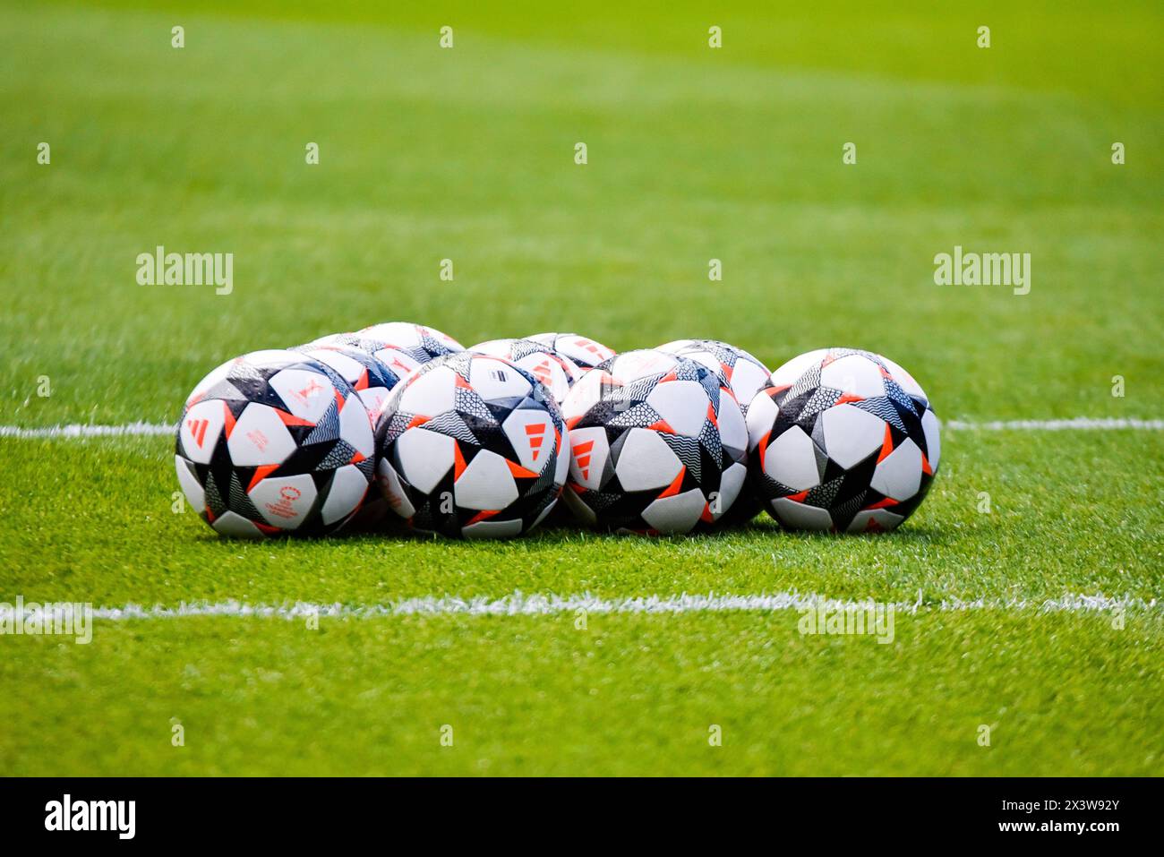 The official ball ahead of the UEFA Women's Champions League, Semi ...