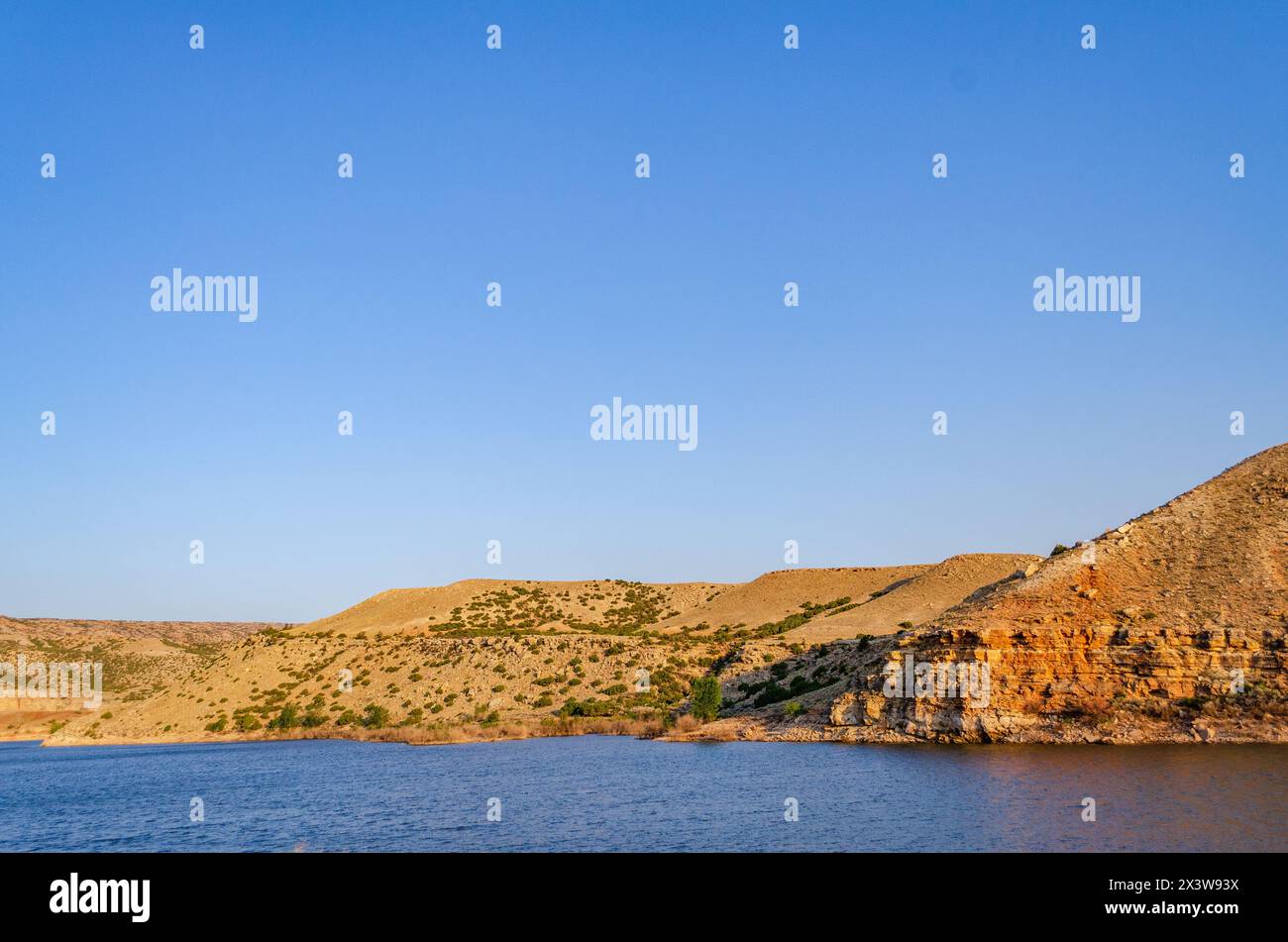 Bighorn Canyon National Recreation Area on the the border between ...