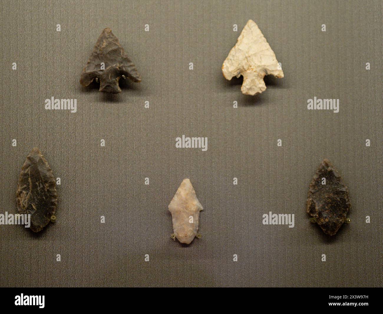 puntas de flecha, cueva de Pico Ramos, Muskiz, Arkeologi Museoa, museo ...