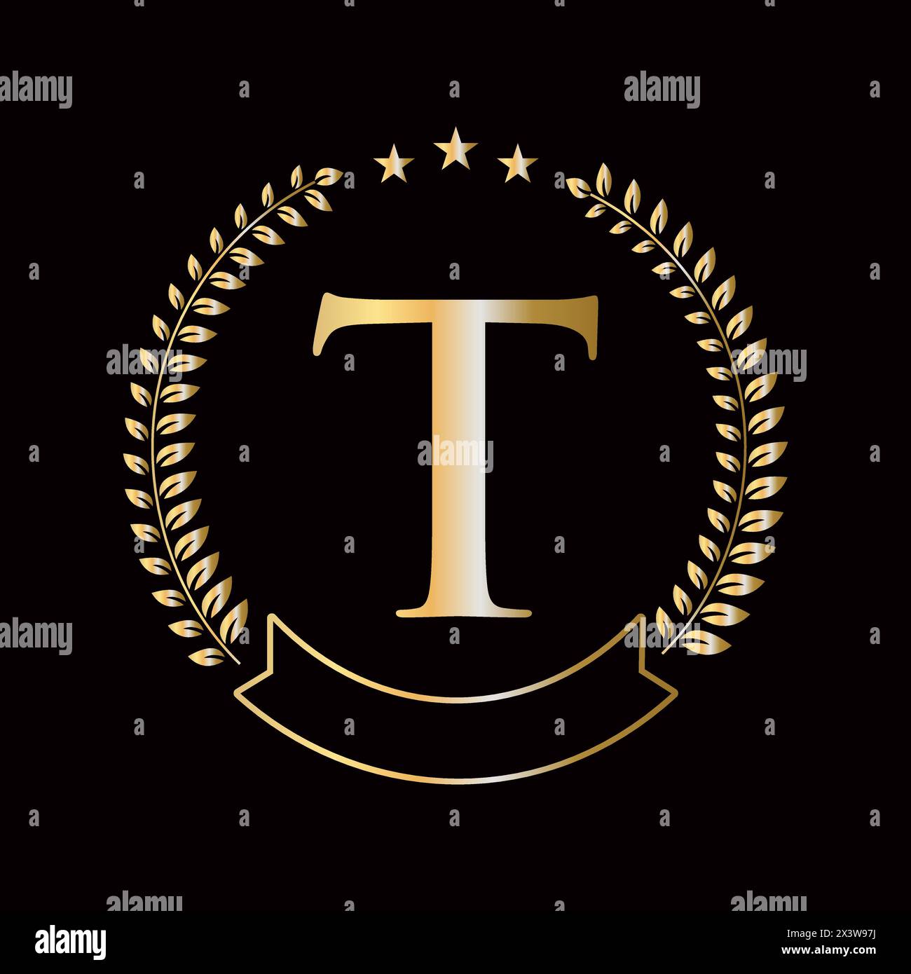 Initial Letter T Logo Concept For Education, University And Academy ...