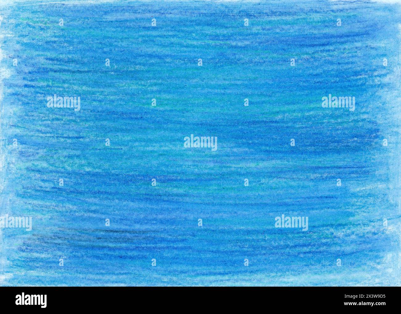 Different shades of blue pencils hi-res stock photography and images ...