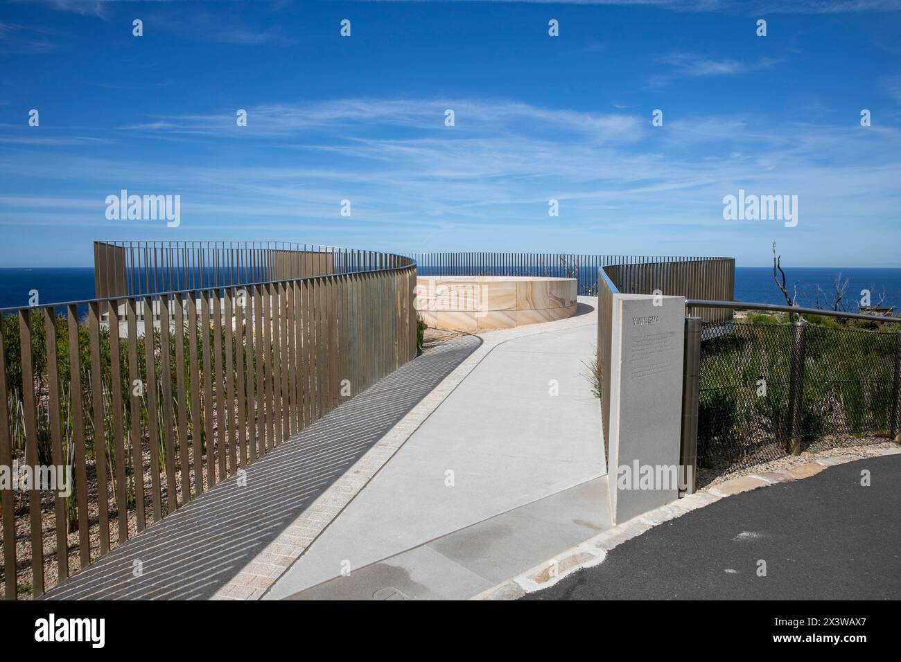 North Head Manly, Yiningma lookout on the Fairfax track offers views ...