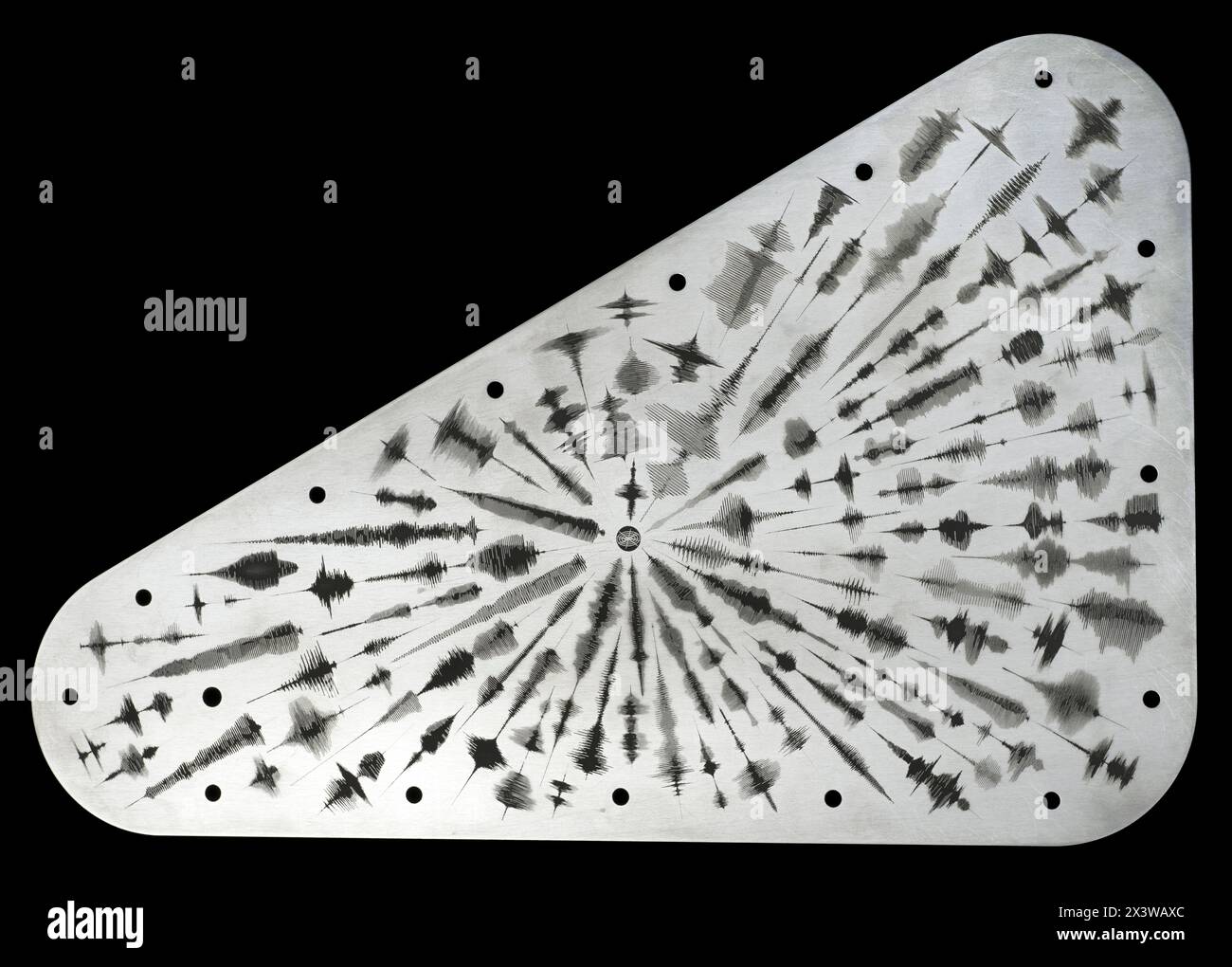 Message plate attached to NASA's Europa Clipper spacecraft destined for ...