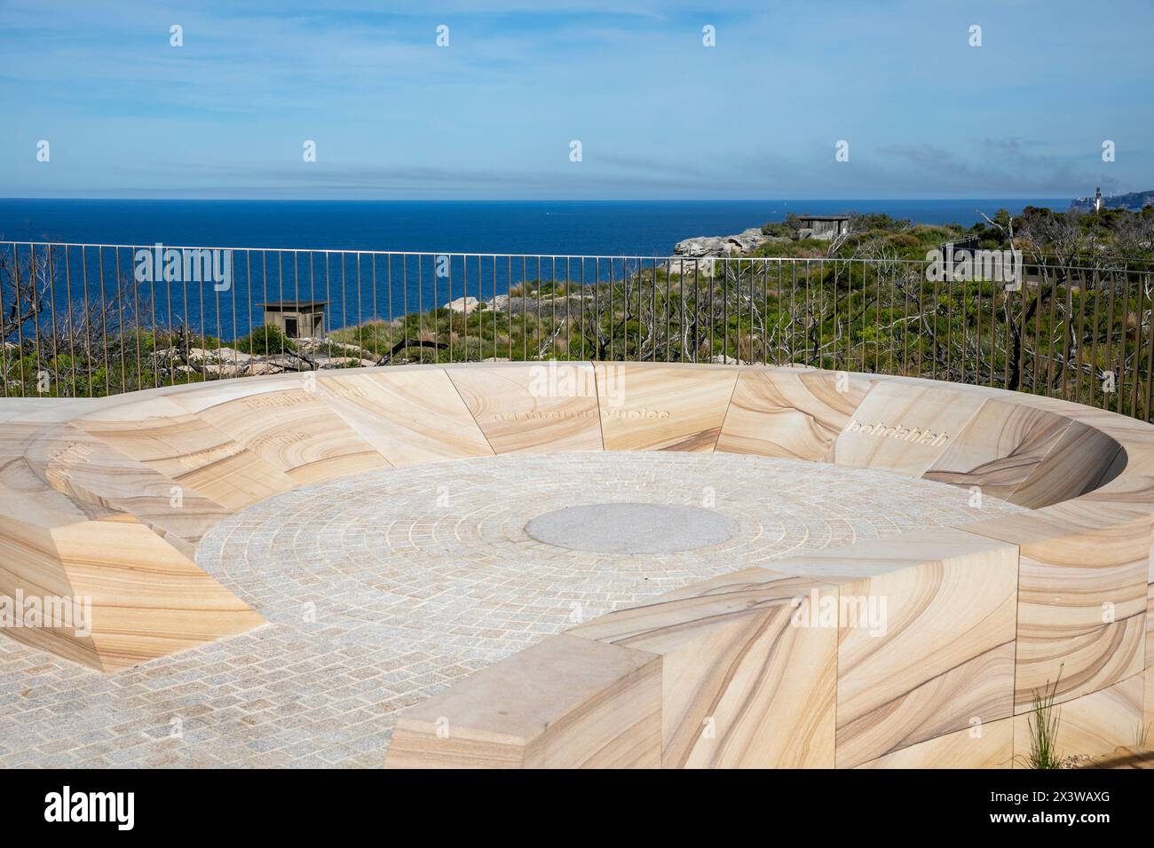 North Head Manly, Yiningma lookout on the Fairfax track offers views ...