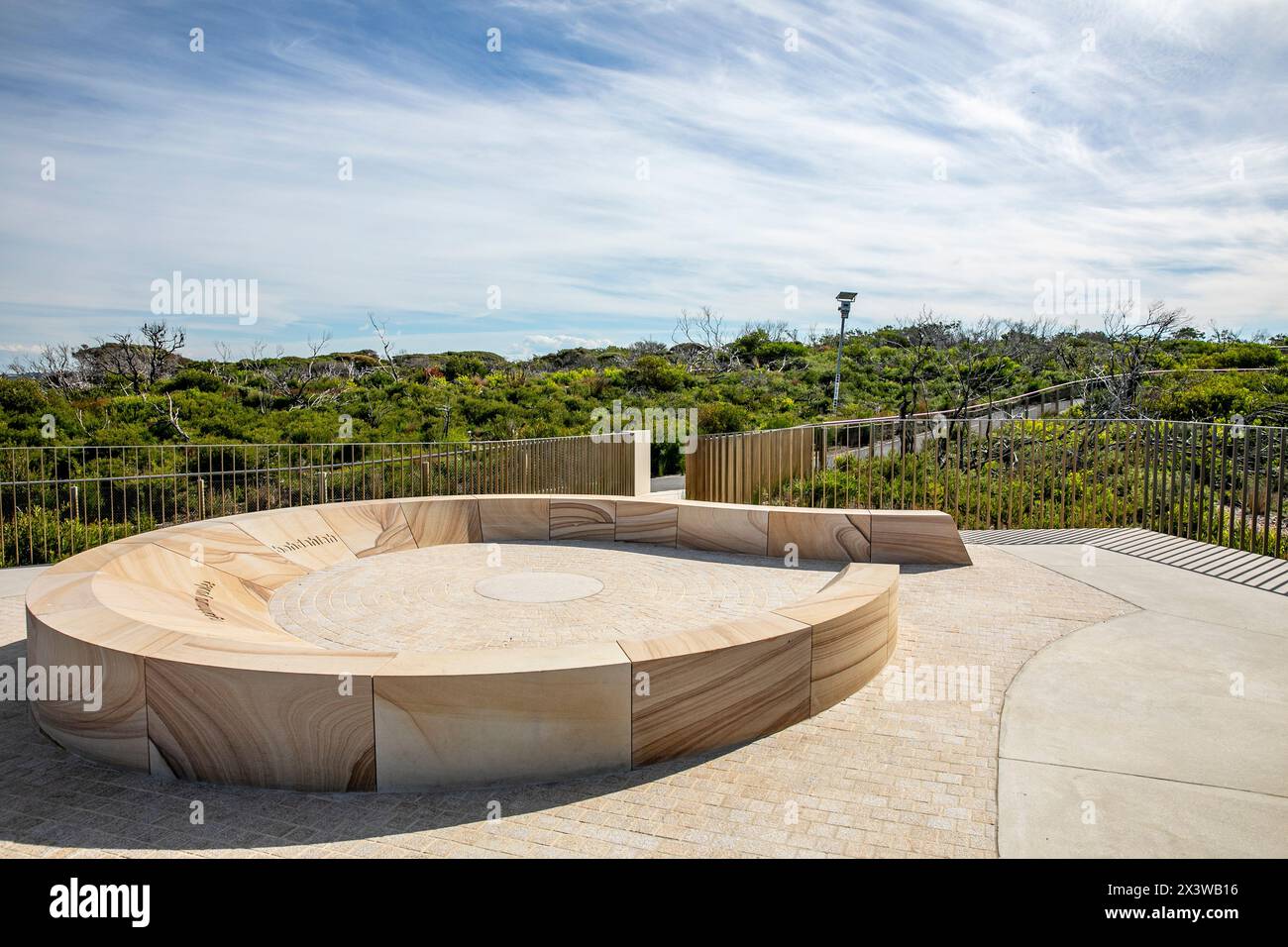 North Head Manly, Yiningma lookout on the Fairfax track offers views ...