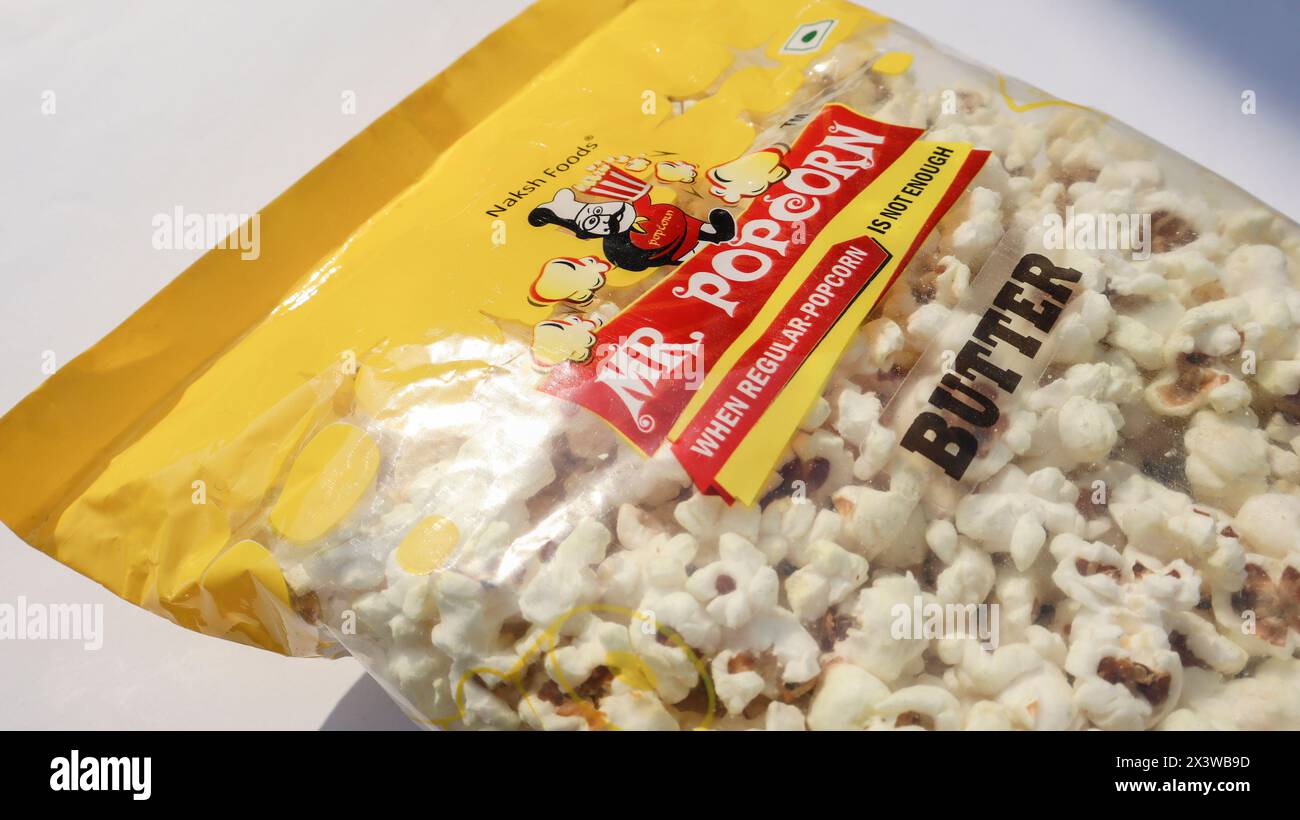 Mr.Popcorn brand, crunchy and fluffy Butter flavoured Popcorns in ...