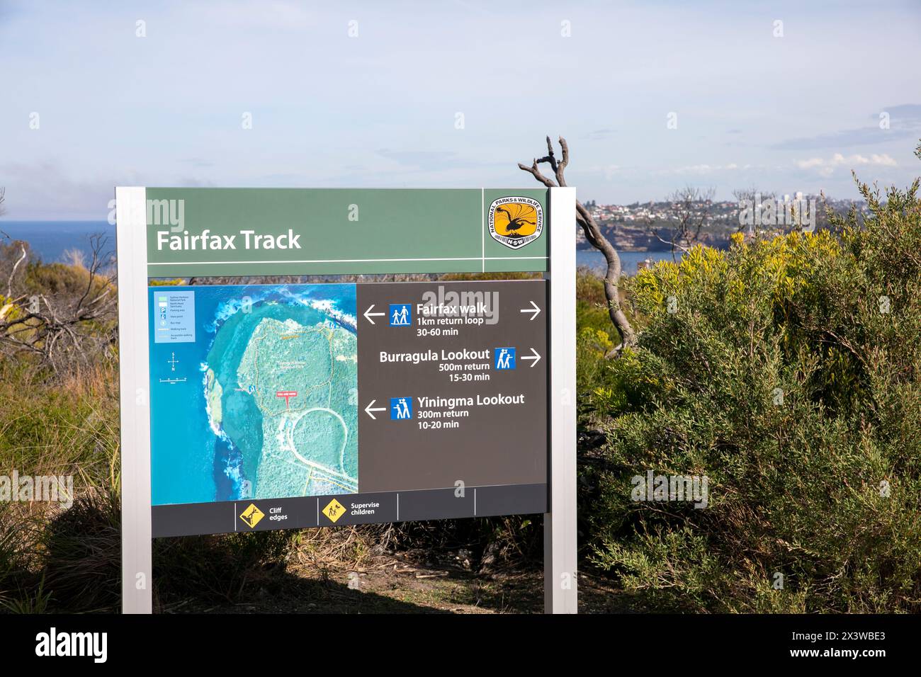 Fairfax Track on North Head Manly Sydney, part of Sydney Harbour ...
