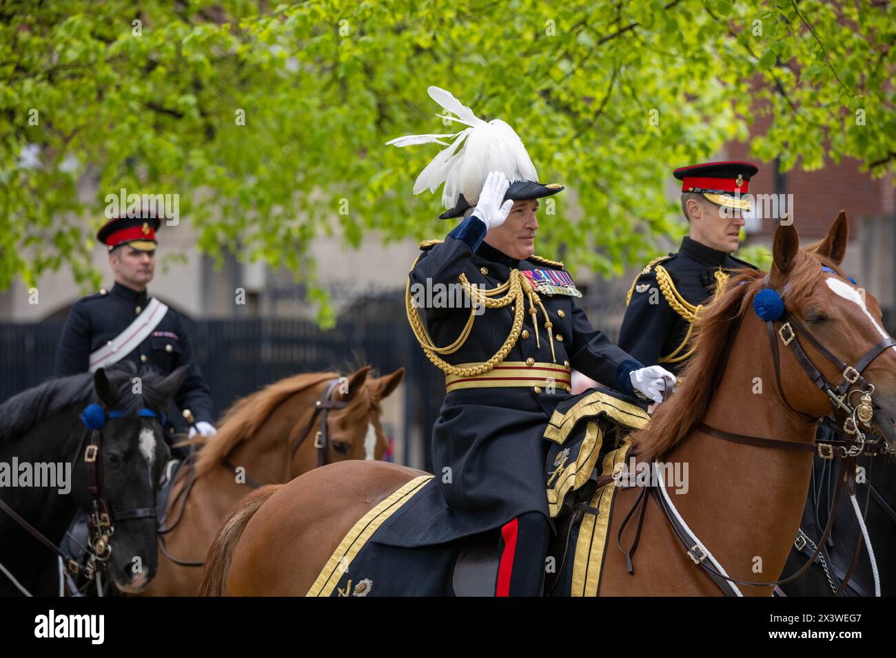 Major General James Bowder, General Officer Commanding the Household ...