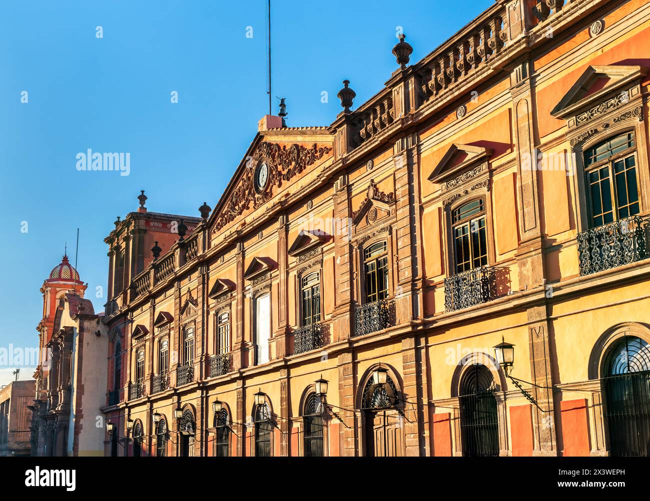 Autonomous University of San Luis Potosi on Plaza Fundadores, Mexico ...