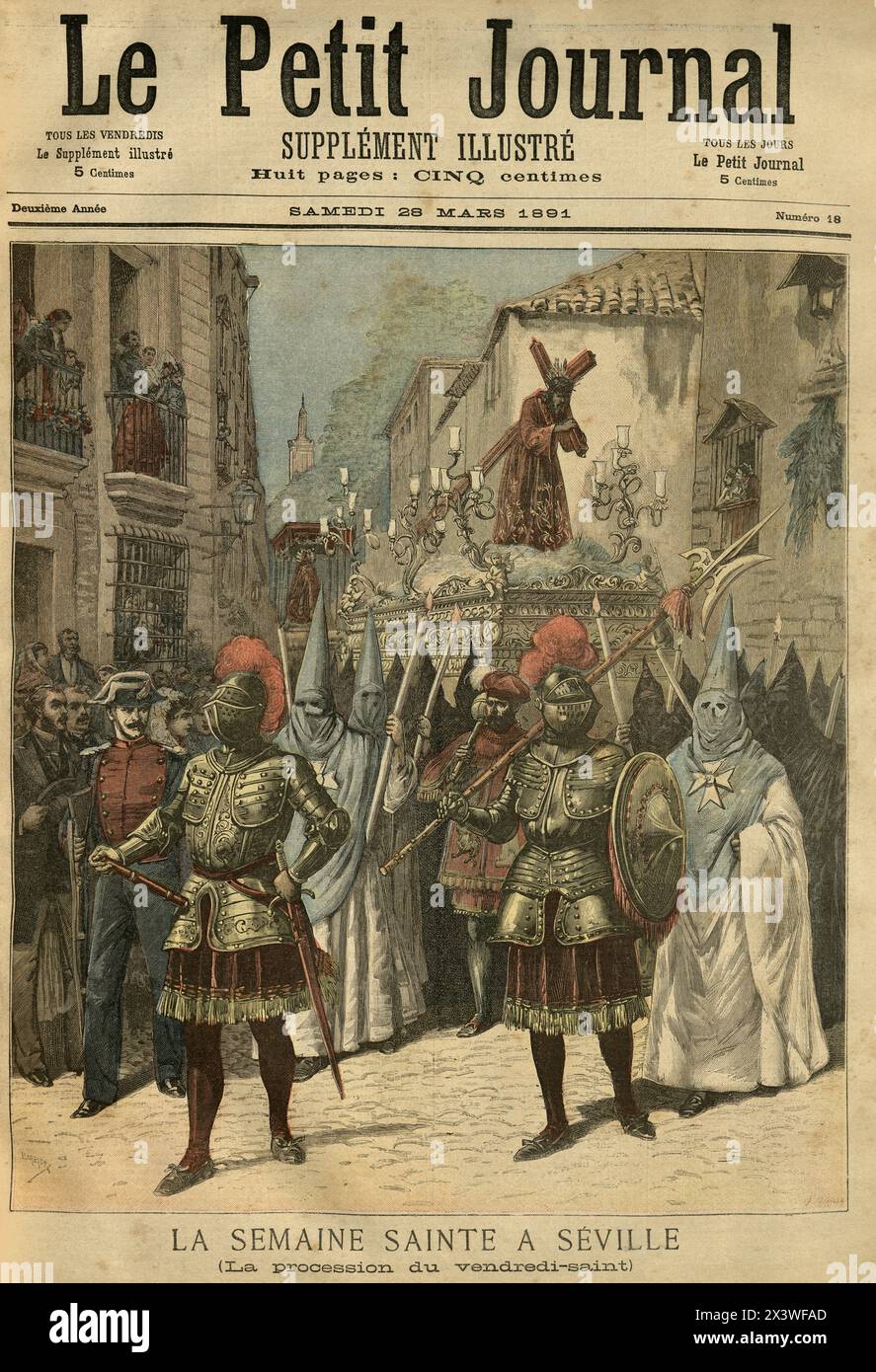 1890s lithograph illustration at easter hi-res stock photography and ...