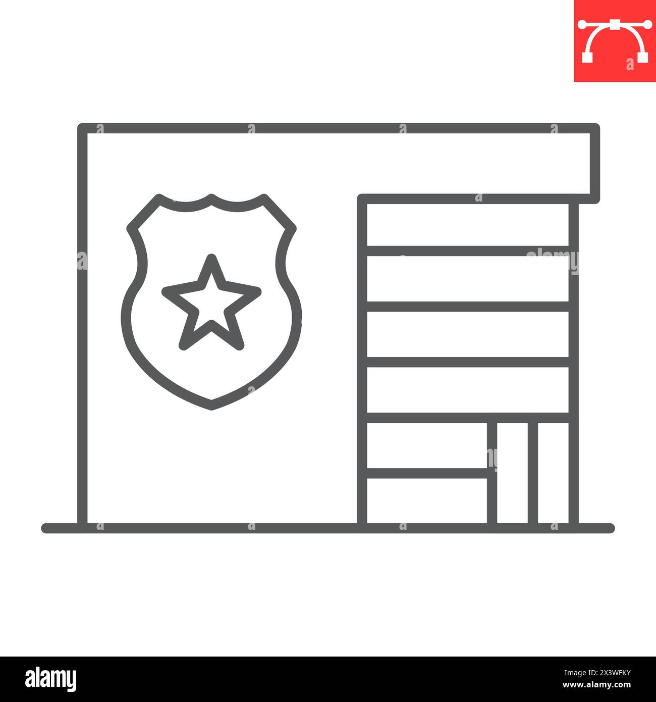 Police department headquarters cop Stock Vector Images - Alamy