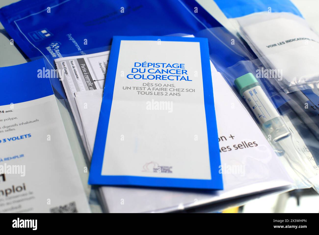 Colorectal Cancer Screening Test Stock Photo - Alamy