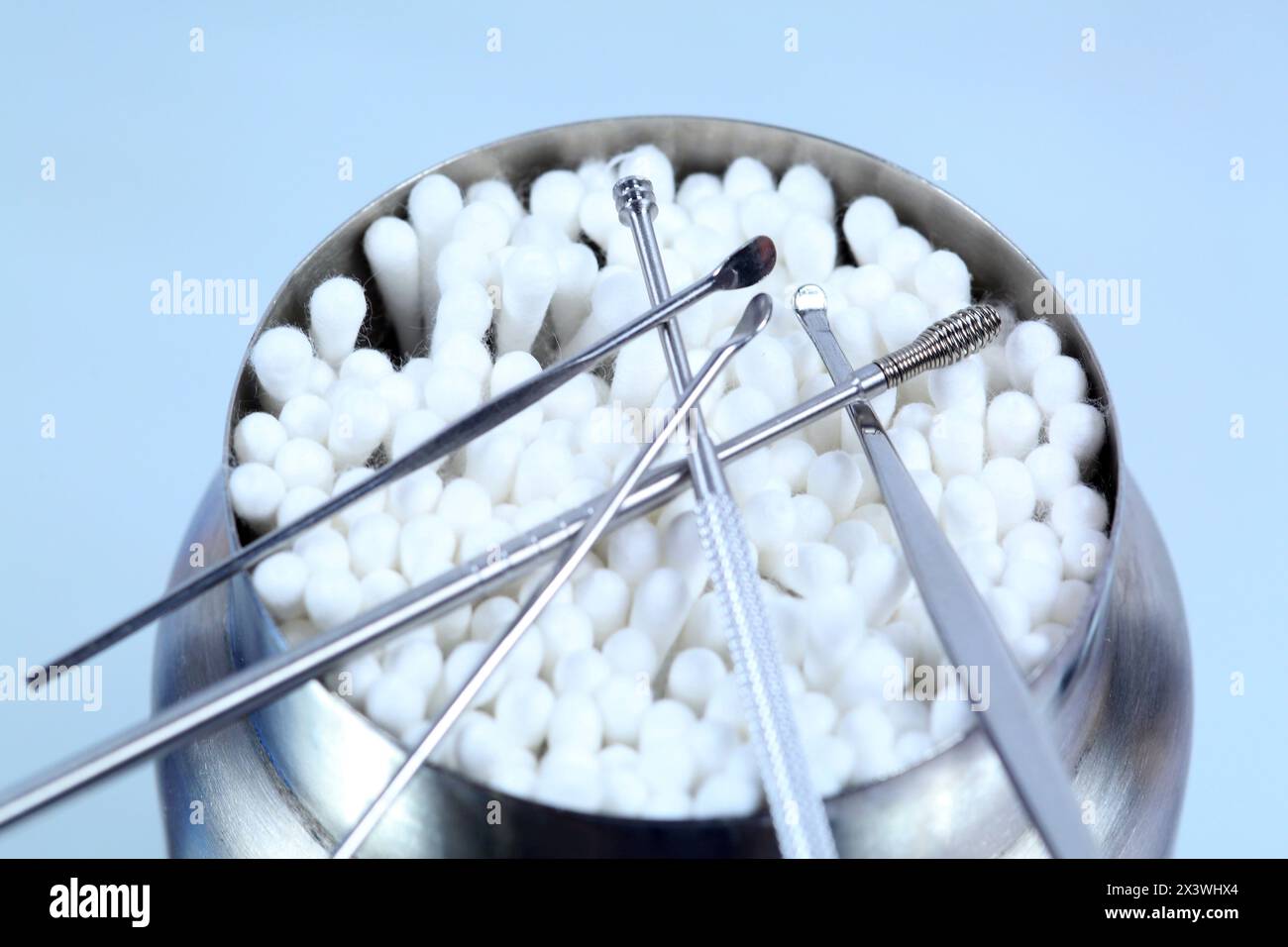 Environment, replacing cotton swabs with metal tools Stock Photo - Alamy