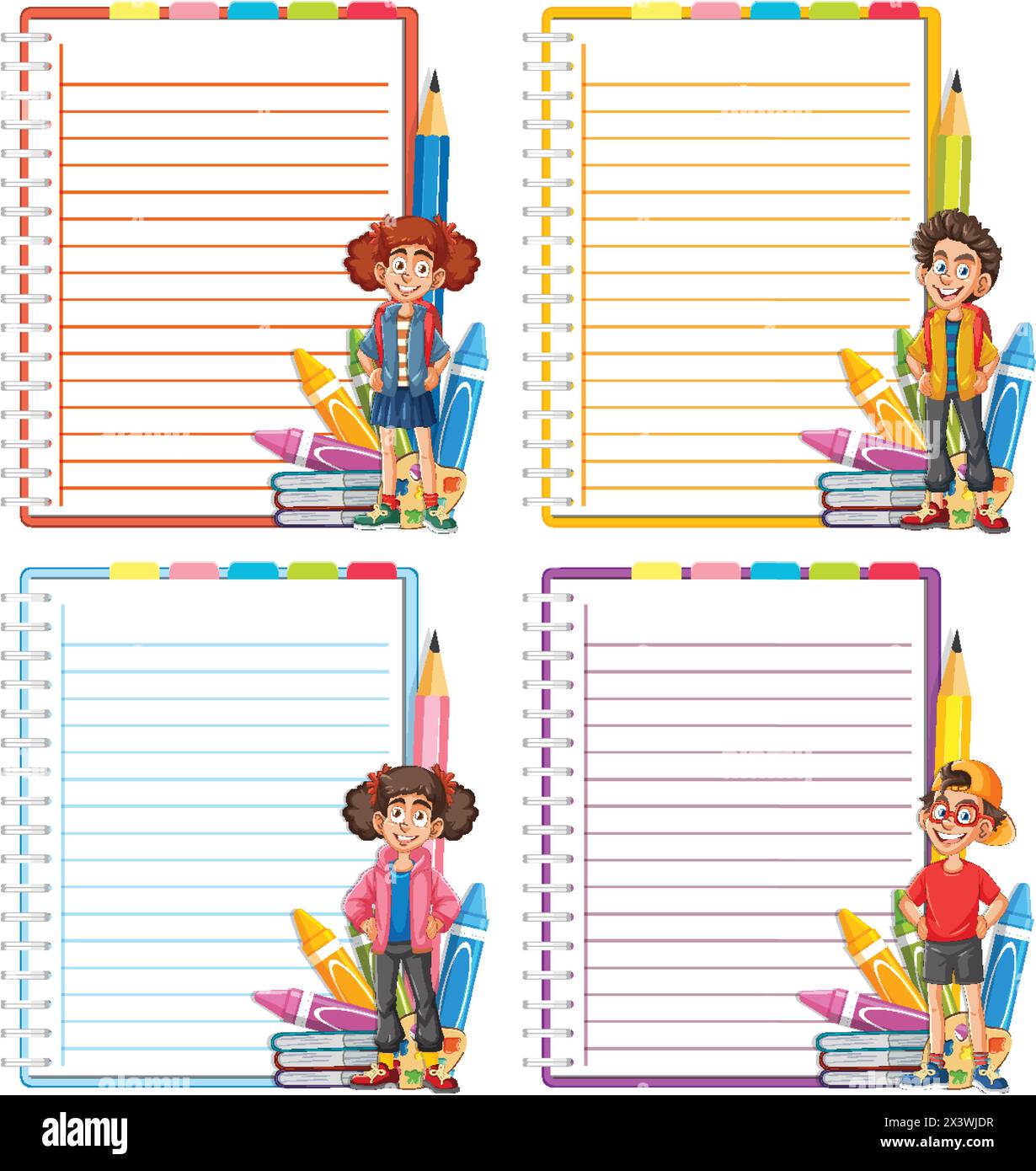 Animated designs Stock Vector Images - Alamy