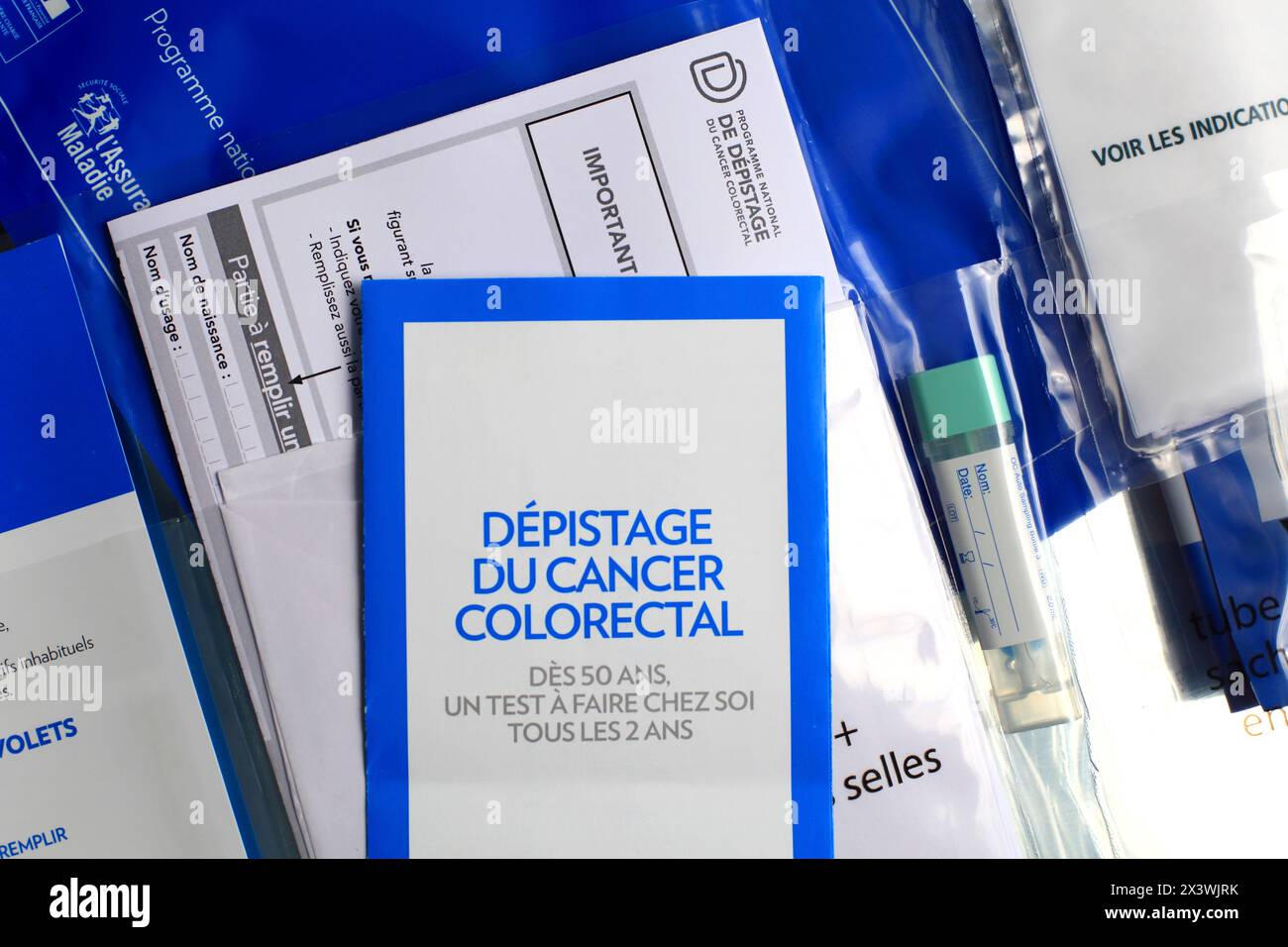 Colorectal Cancer Screening Test Stock Photo - Alamy
