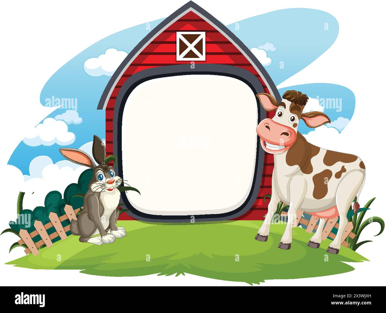 Rabbit habitat Cut Out Stock Images & Pictures - Alamy