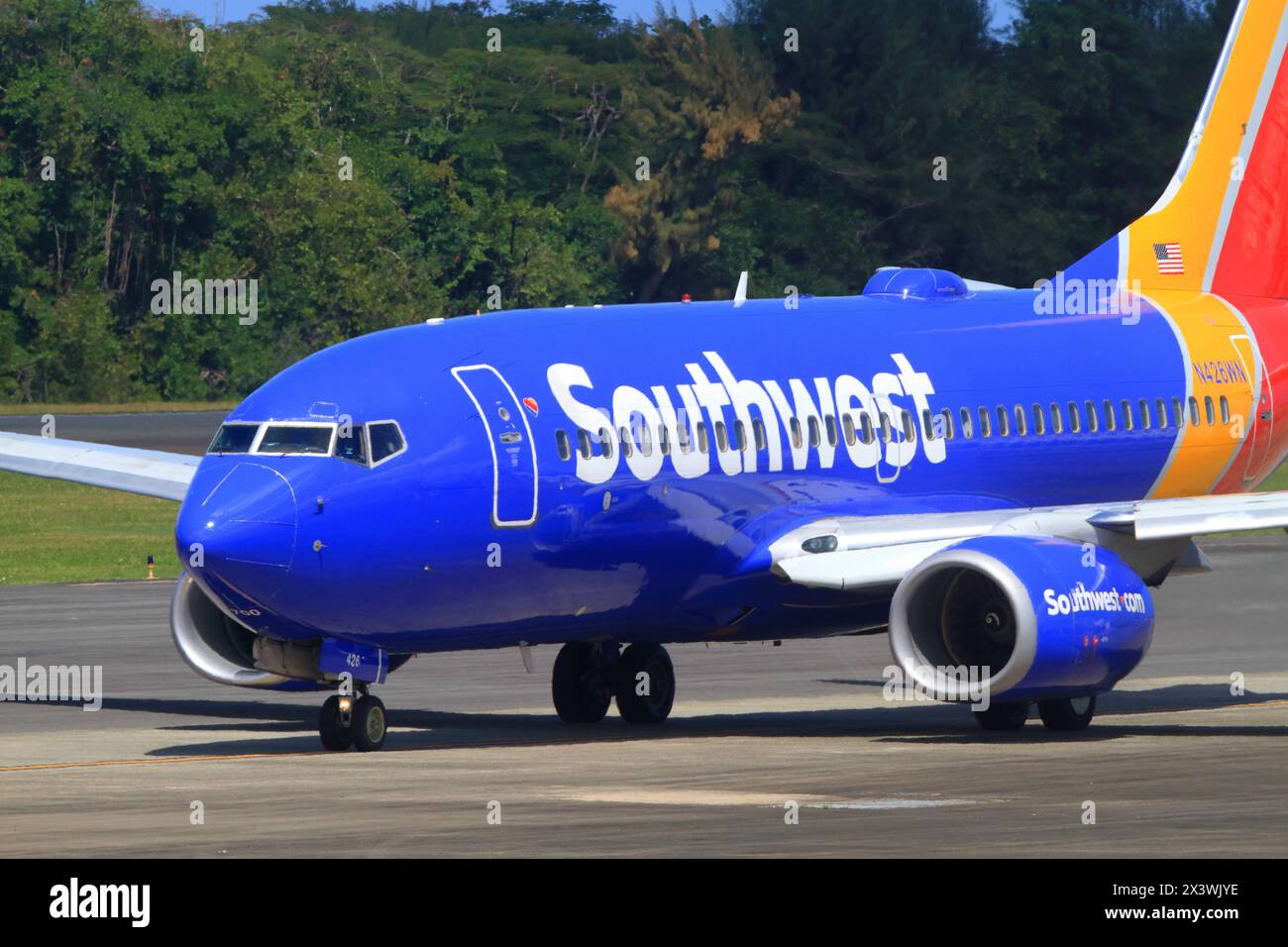 Usa, Porto Rico, San Juan. Luis Muñoz Marín International Airport ...