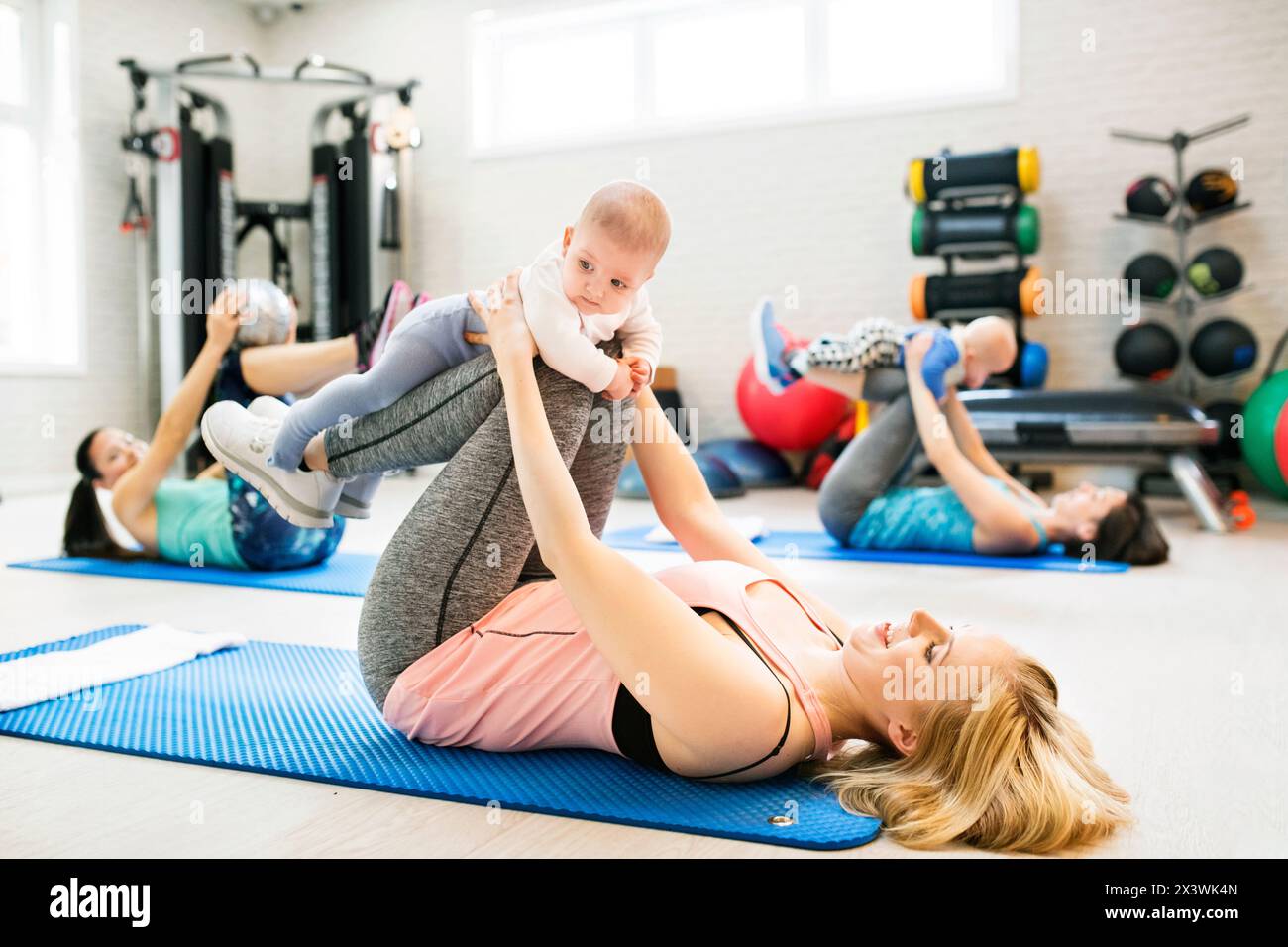 Postnatal fitness hi-res stock photography and images - Alamy