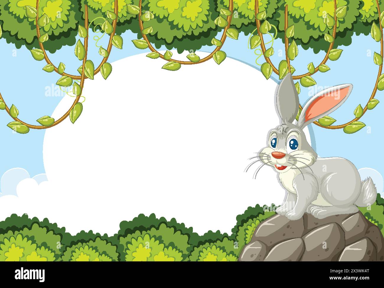Rabbit under trees hi-res stock photography and images - Alamy