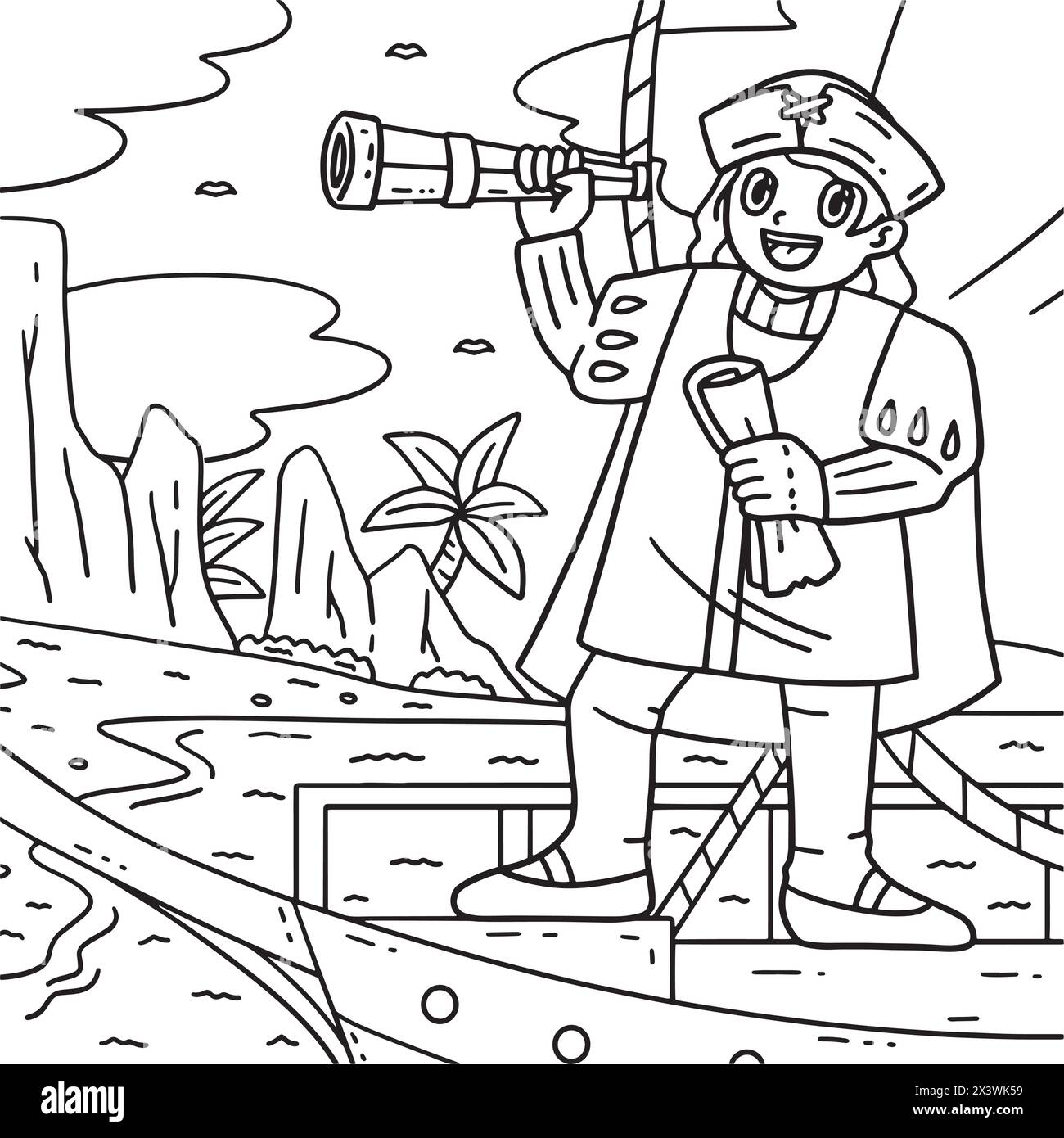 Christopher Columbus Coloring Pages [2025]