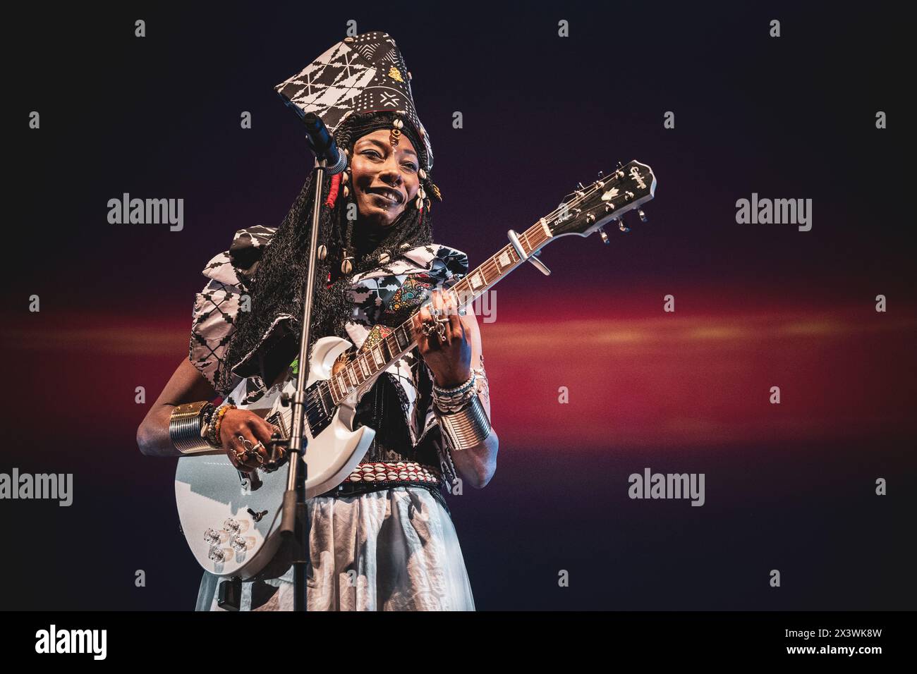 ITALY, TURIN, APRIL 25TH: The Malian singer-songwriter Fatoumata ...