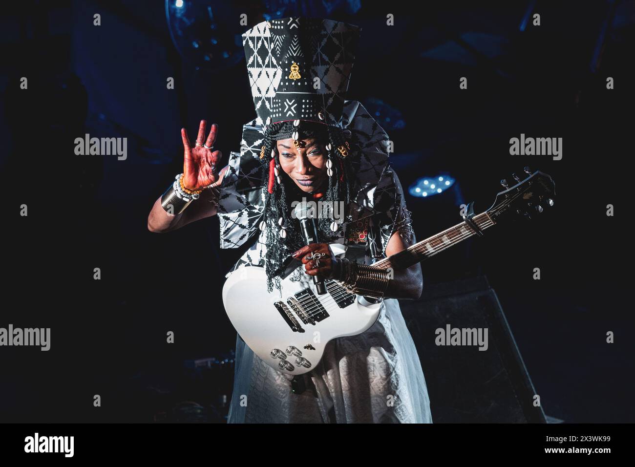 ITALY, TURIN, APRIL 25TH: The Malian singer-songwriter Fatoumata ...