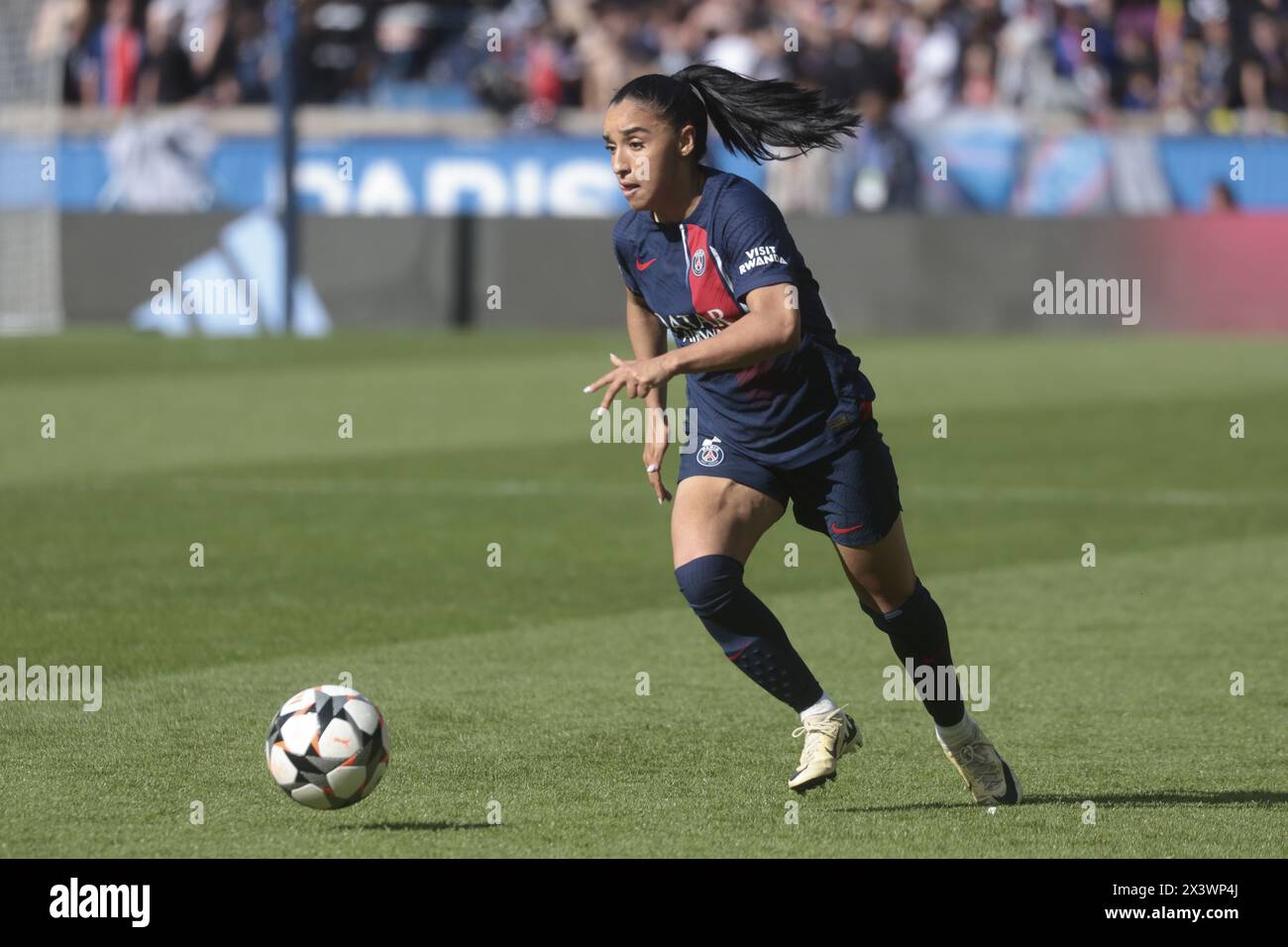 Sakina Karchaoui of PSG during the UEFA Women's Champions League, Semi ...