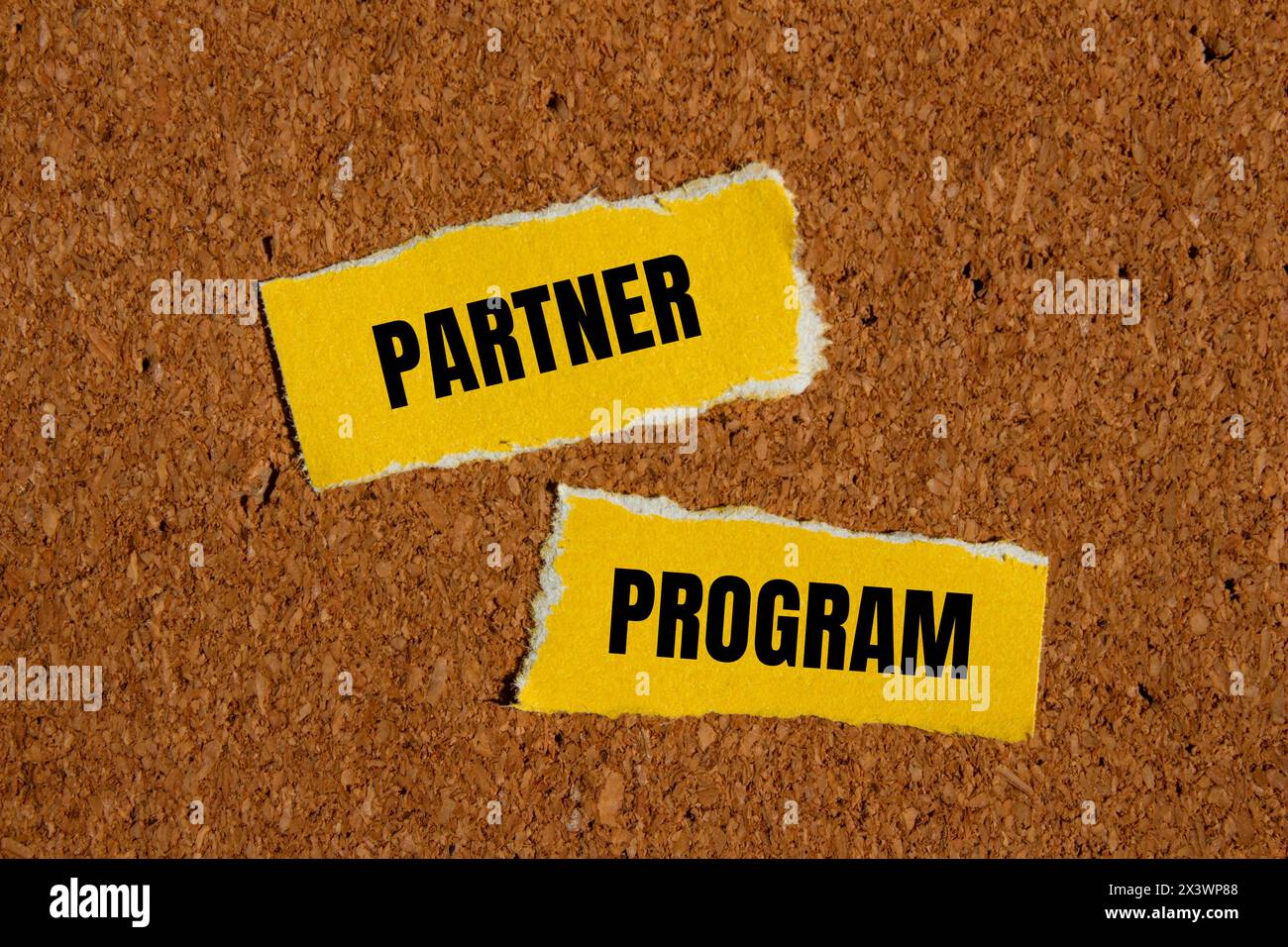 Conceptual partner program symbol Stock Photo - Alamy