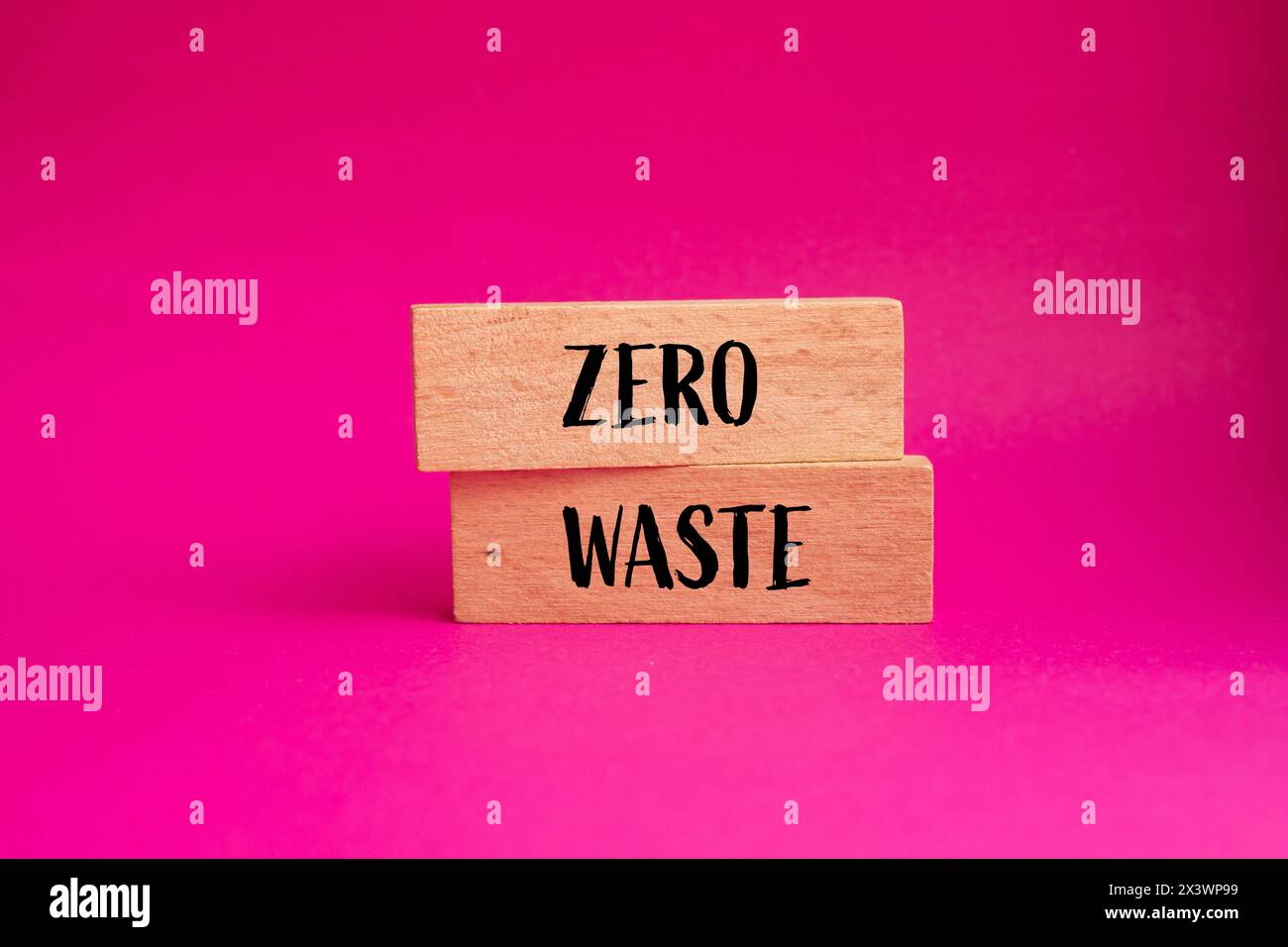 Conceptual zero waste symbol Stock Photo - Alamy