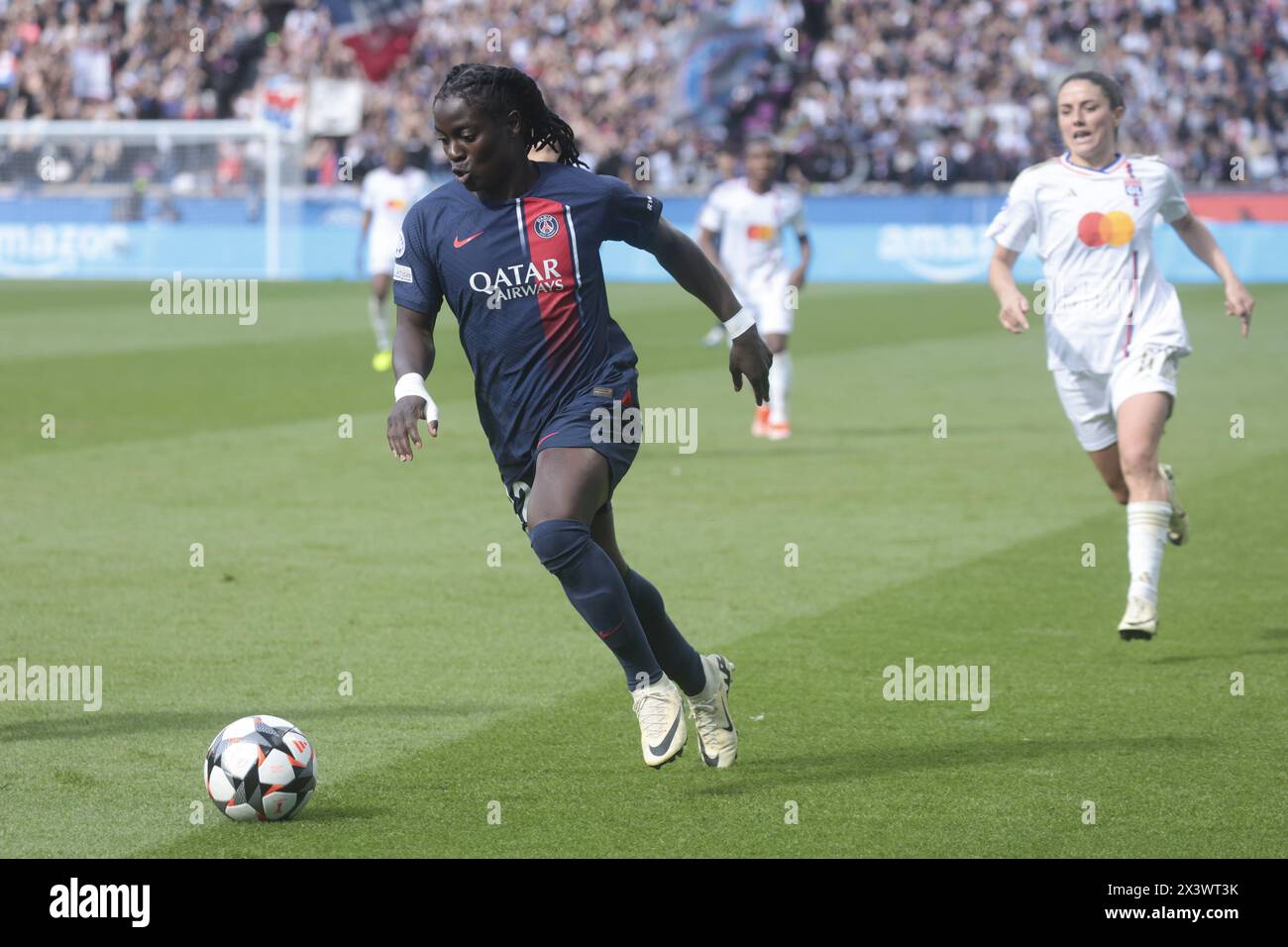 Tabitha Chawinga of PSG during the UEFA Women's Champions League, Semi ...