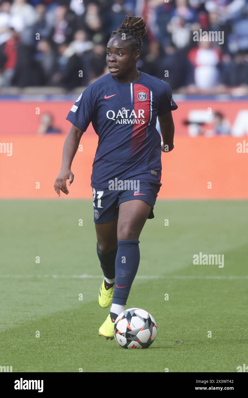 Sandy Baltimore of PSG during the UEFA Women's Champions League, Semi ...