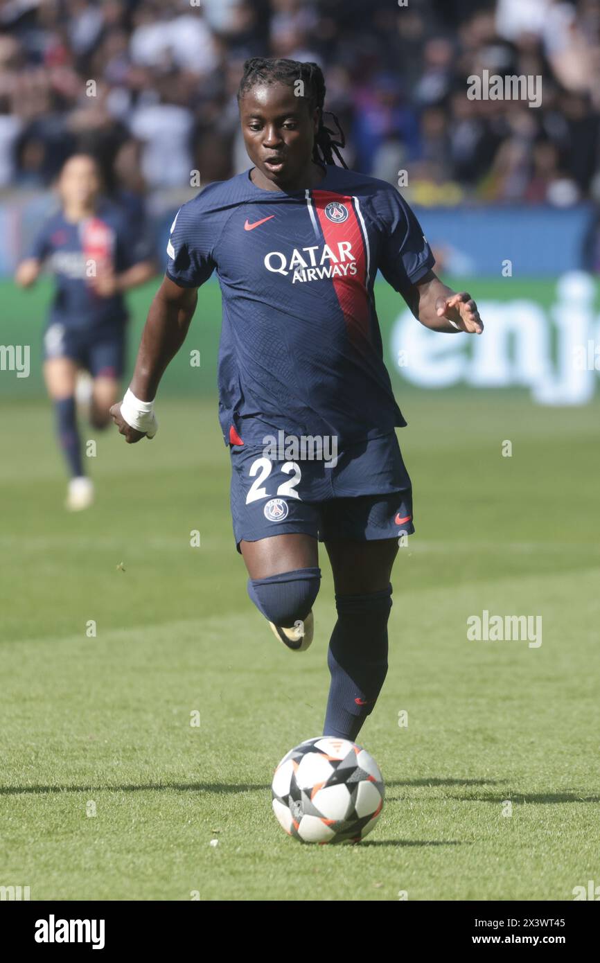Tabitha Chawinga of PSG during the UEFA Women's Champions League, Semi ...