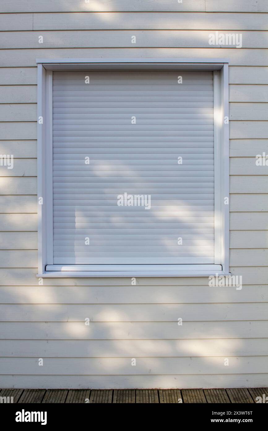 PVC rolling shutter, made to measure Stock Photo - Alamy