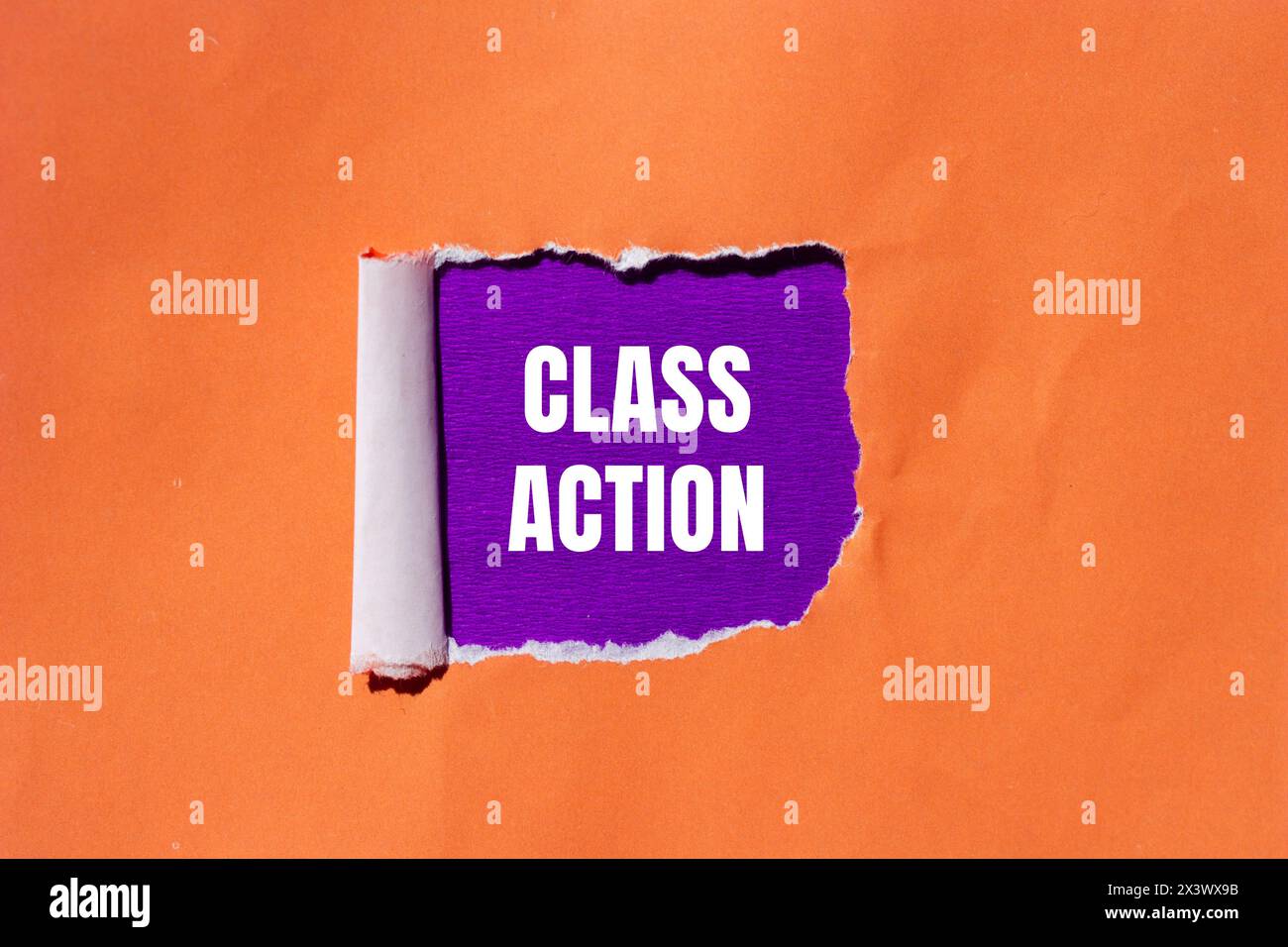 Conceptual class action symbol Stock Photo - Alamy