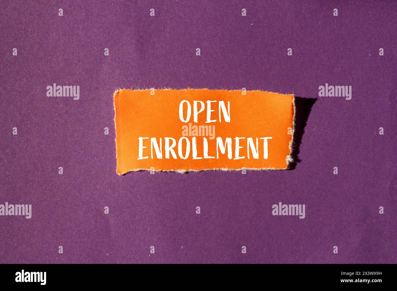 Open enrollment hi-res stock photography and images - Alamy